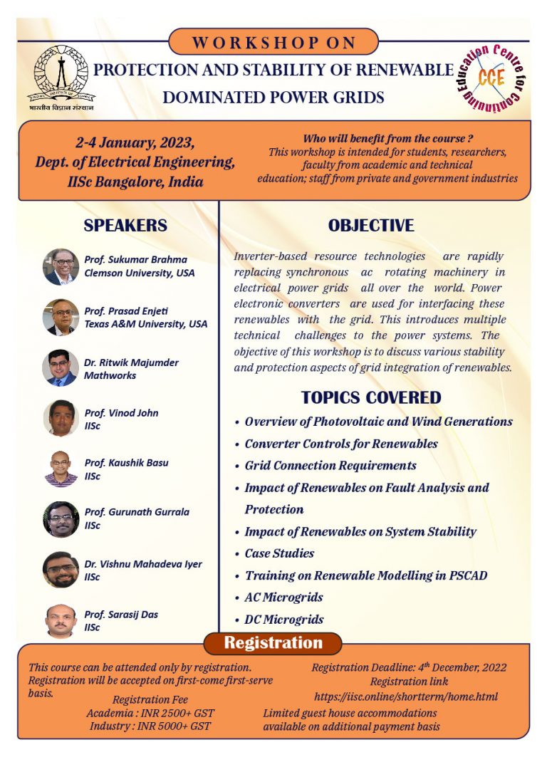 Division of EECS, IISc Bangalore